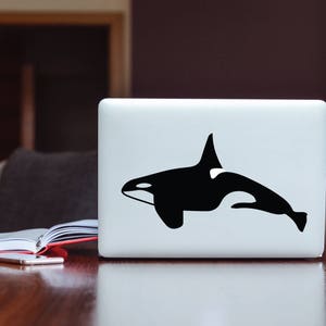 Orcinus Orca Killer Whale Decal for Any Smooth Surface, Fridge,laptop ...