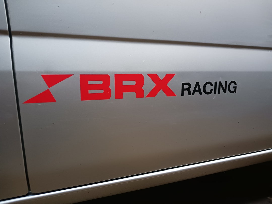 X2 2 Color BRX Racing Car Decal Truck Decal High Quality Vinyl Sticker ...