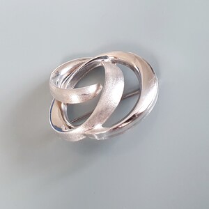 Vintage Sterling Silver Andreas Daub Brooch Modernist Swirl - Etsy