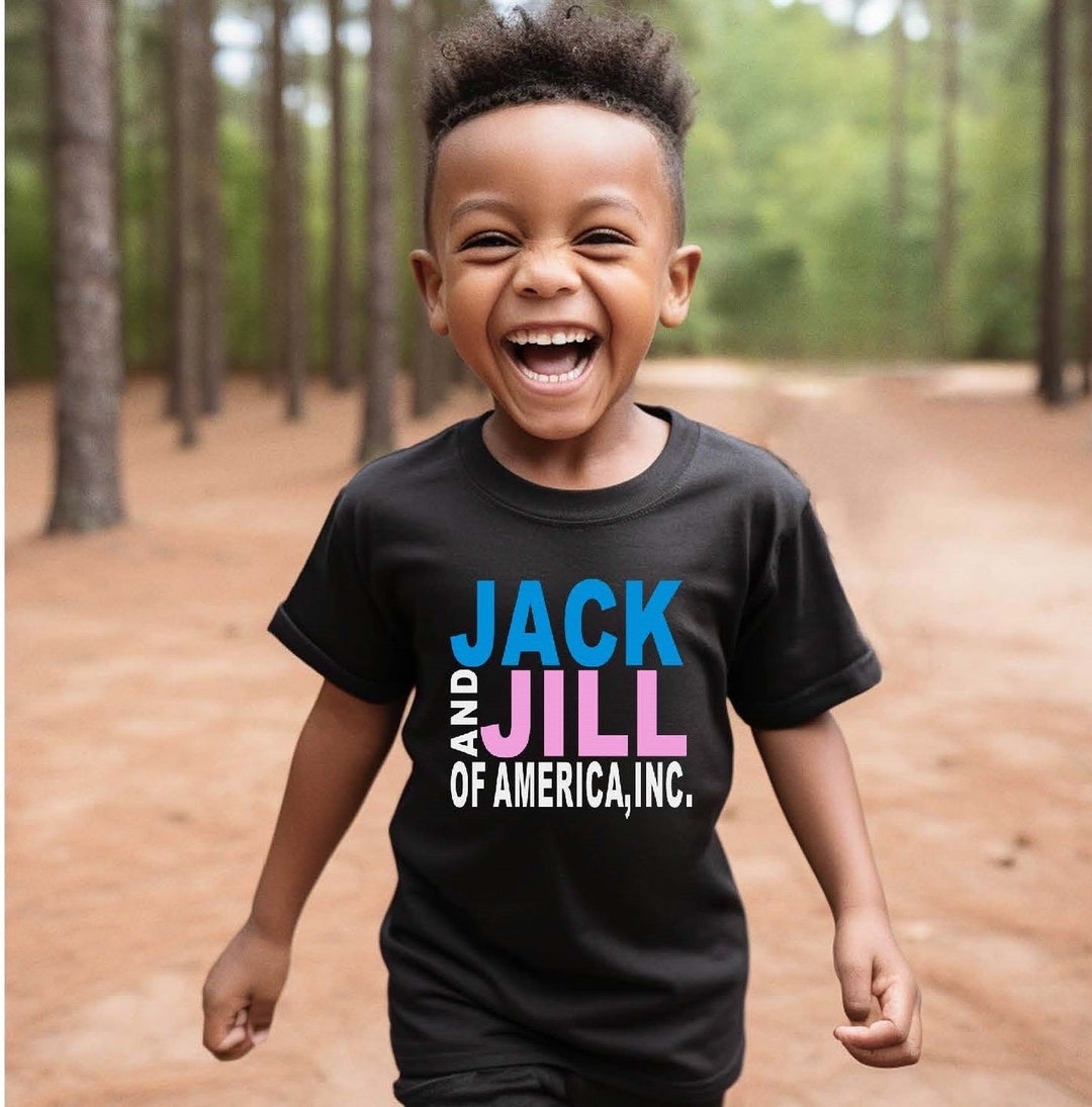 Jack and Jill Block Design Tee Youth & Teen - Etsy