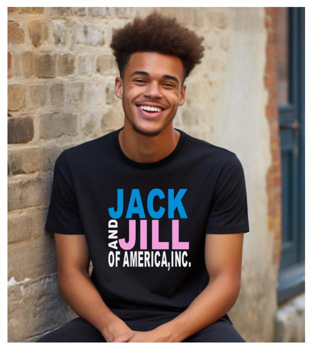 Jack and Jill Block Tee – Teen - Etsy