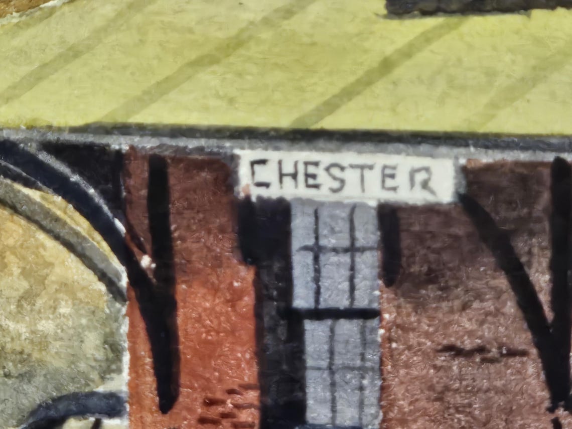 Chester Depot, Original Watercolor by Robert O'connor, Signed, Framed ...