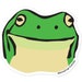 Stickyfrogs Smiling Gumby Kiss Cut Vinyl Frog Sticker 4" - Etsy