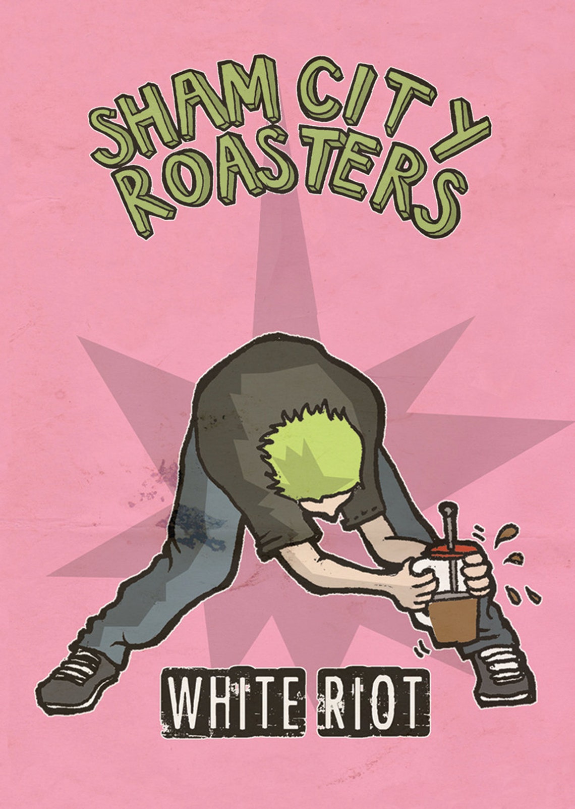 Freshly Roasted Coffee white Riot Single Origin Roast From City ...