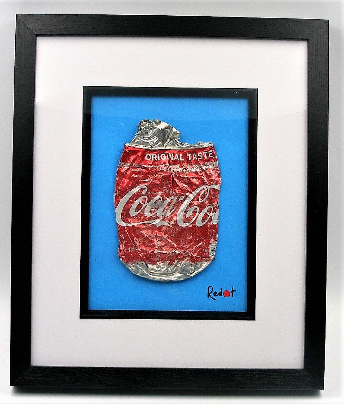 ORIGINAL Pop Art A Flat Coke - Signed and Certificated- LIMITED SALE ...