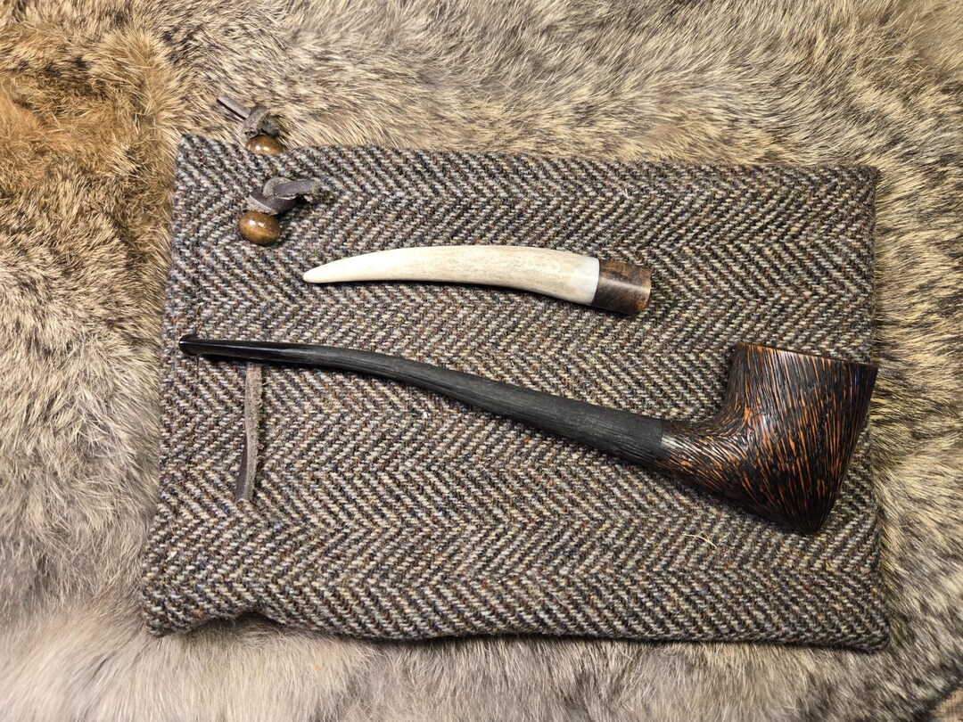 Churchwarden Tobacco Pipe Hand Carved by Hovegaard Pipeworks inspired ...