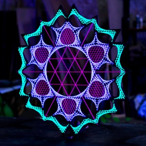 Hypnosis Sx String art sacred geometry psychedelic wall | Etsy