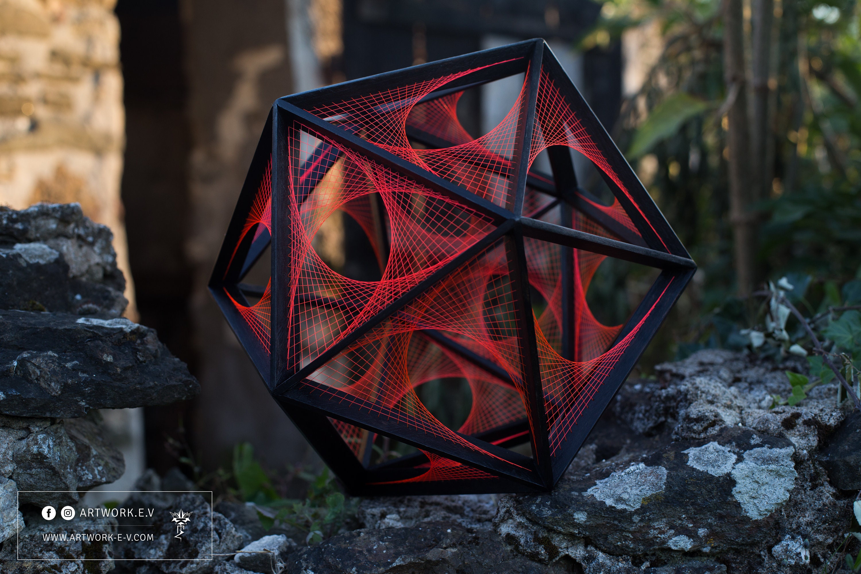 Icosahedron Art