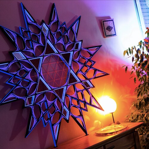 Personalized Gift String Art Mandala Sacred Geometry - Etsy