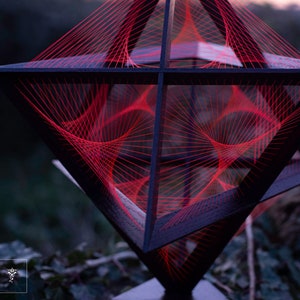 Merkaba Interlaced Strings 72 Knots Stellated Octahedron Flower of Life ...