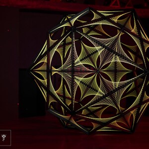 Rhombic Triacontahedron Astroid String Art Icosahedron and Dodecahedron ...