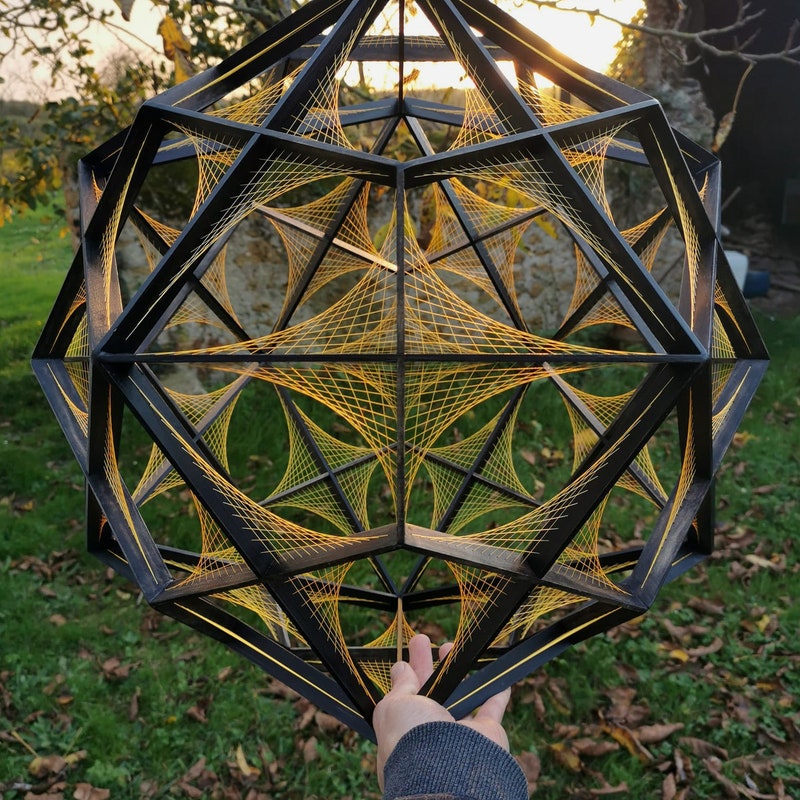 Icosahedron Lamp - Etsy