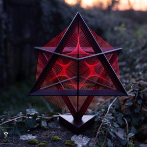 Merkaba Interlaced Strings 72 Knots Stellated Octahedron Flower of Life ...