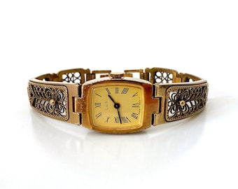 Vintage Small Gold Watch - Etsy