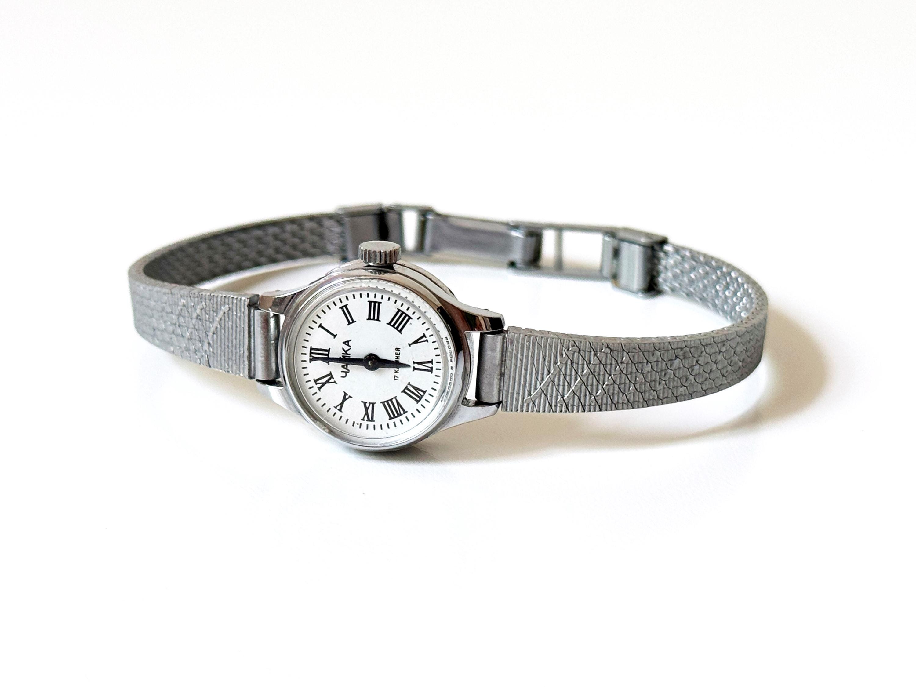 Vintage Watches for Women Chaika Vintage Women's Watch Antique Silver ...
