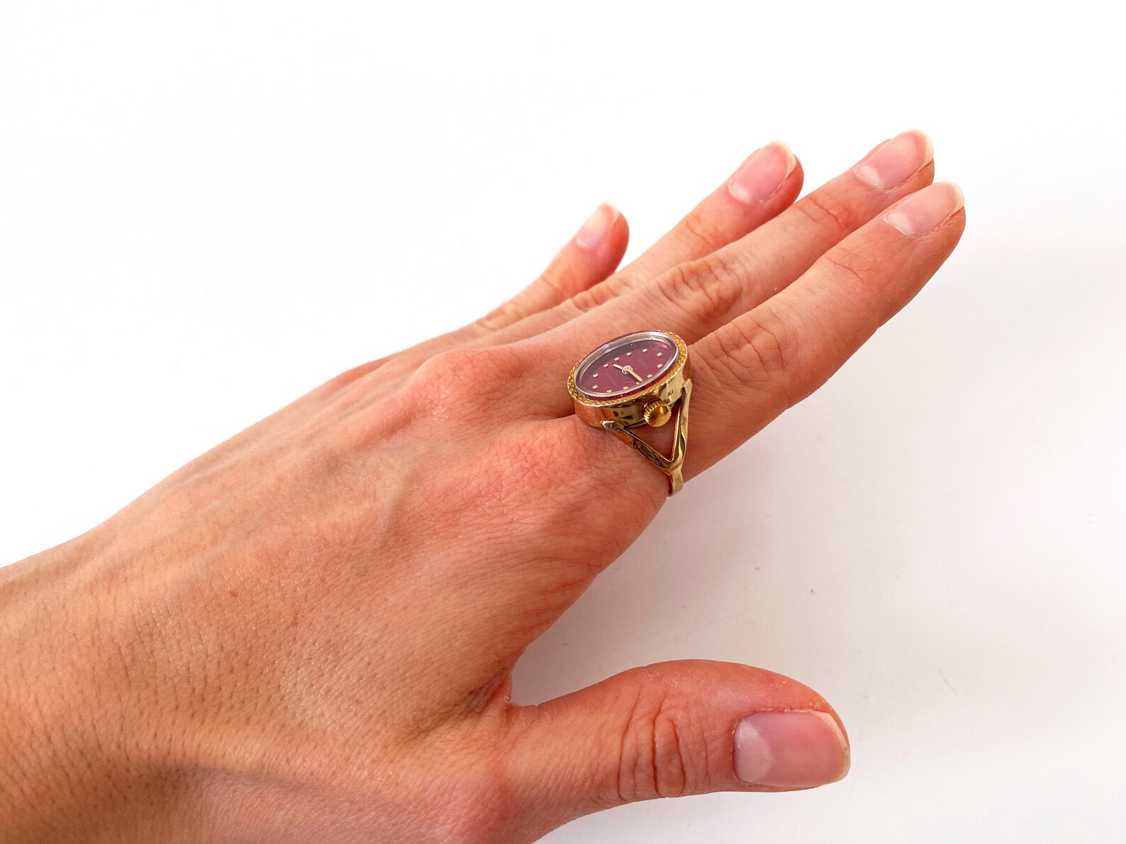 Womens Watches Ring Watch Finger Ring Soviet Russian Watch | Etsy