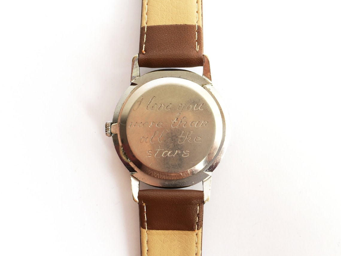 Engraving of Any Watch in My Shop in Back Case, That You Choose by ...