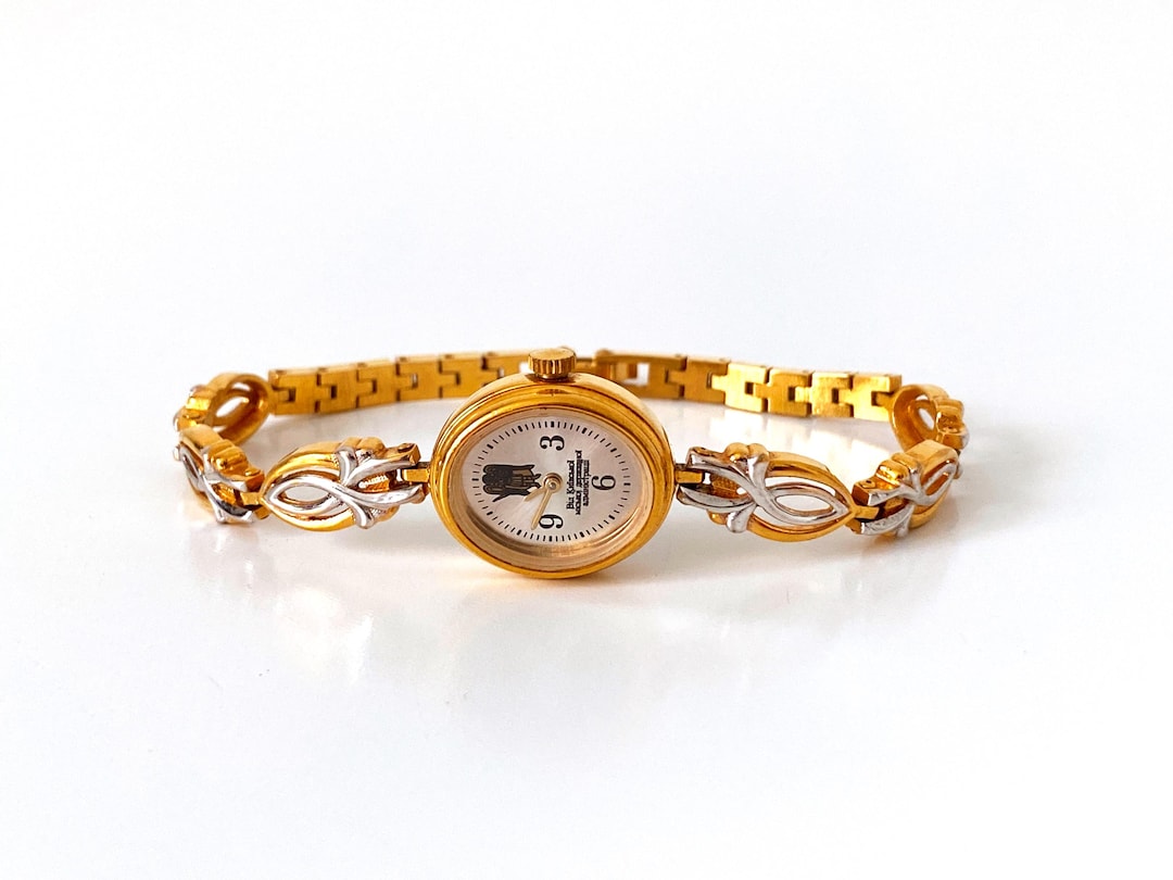 NEW Vintage Women's Watch Dainty Watch Womens Mechanical Watch Gold ...