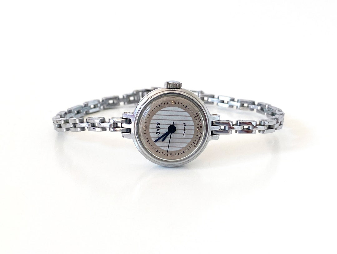 Vintage Watches for Women Chaika Vintage Women's Watch Antique Silver ...