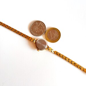 Tiny Vintage Women's Gold Watch, Mini Ladies Watch, Small Wrist Watch ...