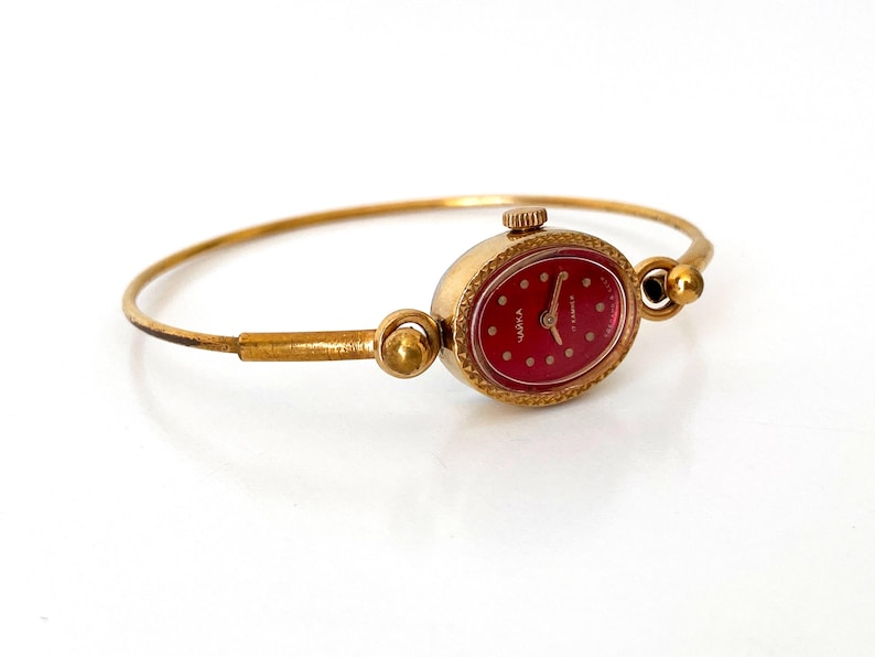 Tiny Vintage Women's Gold Watch, Mini Ladies Watch, Small Wrist Watch ...