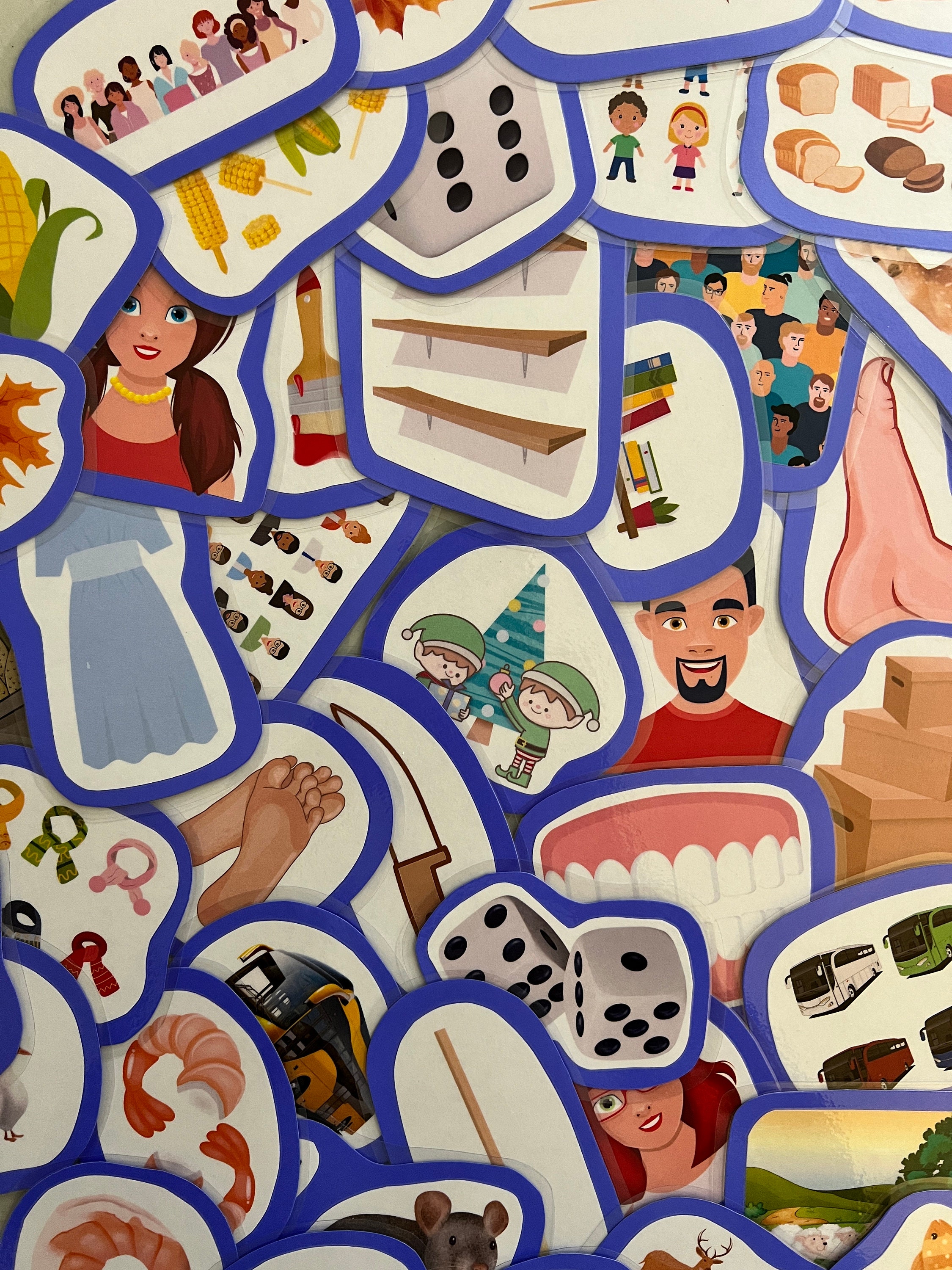 Irregular Plurals for Speech Therapy Laminated Flashcards 60 Total - Etsy