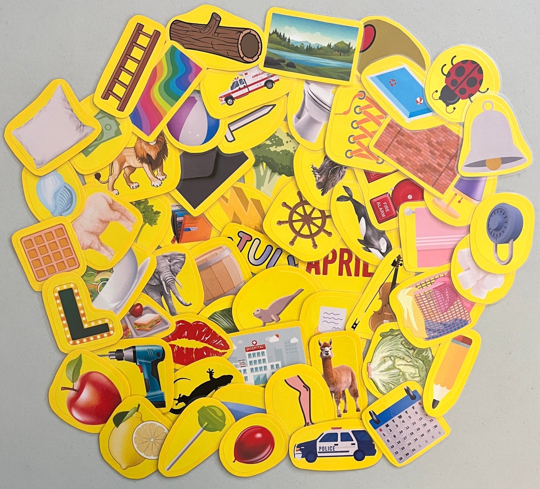 Speech Therapy L Words for Articulation Practice Laminated Flashcards ...