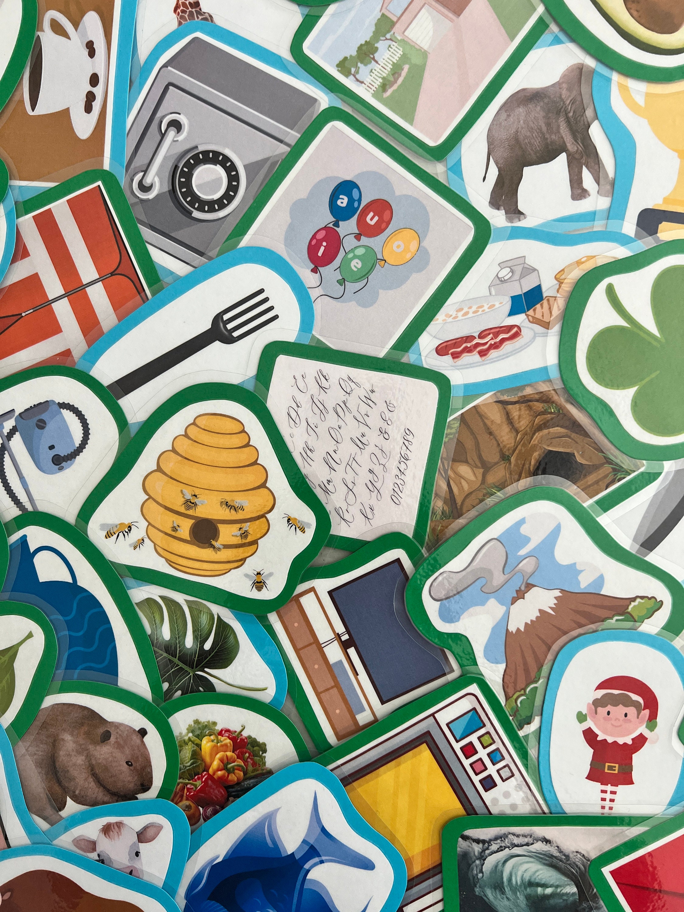 F and V Words for Speech Therapy Articulation Practice Laminated ...