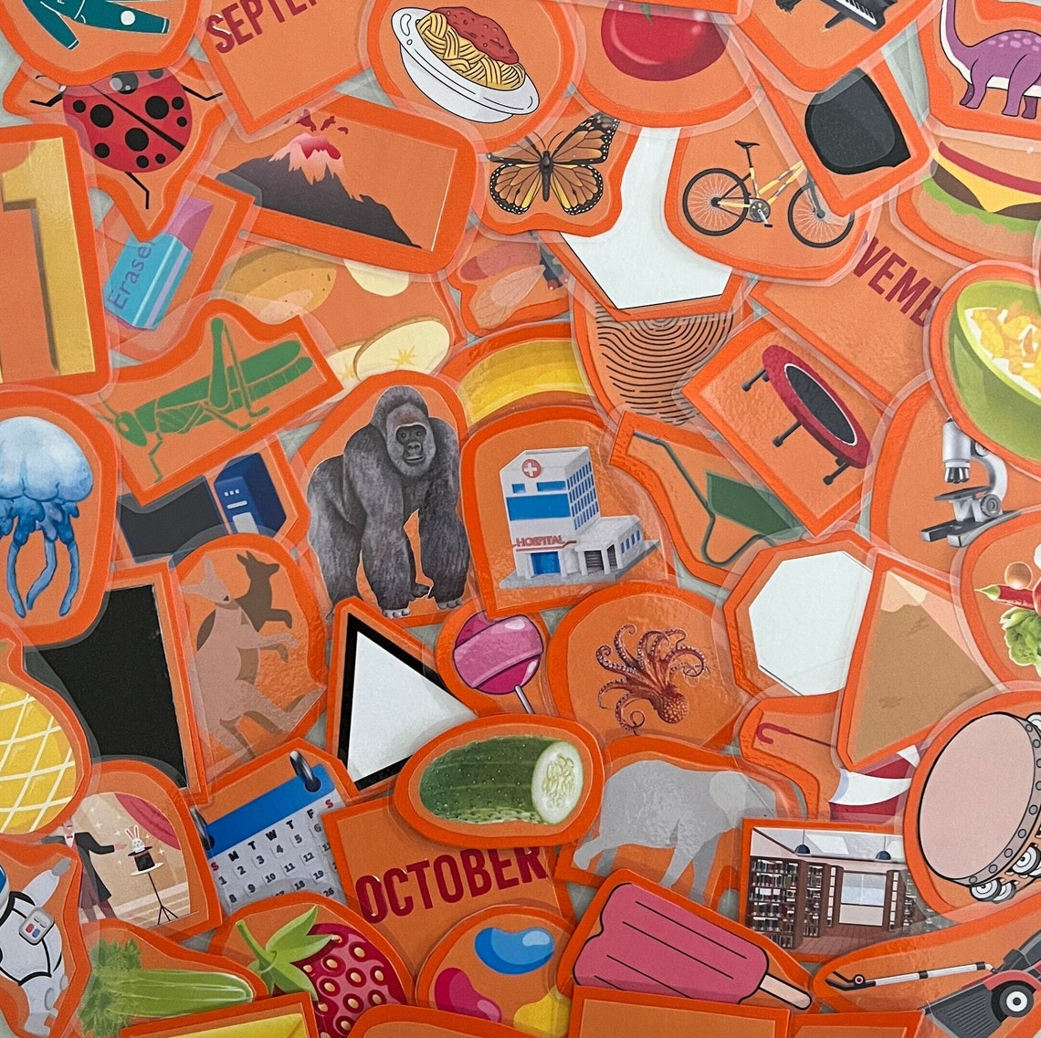 3-syllable Words for Speech Therapy Articulation Practice Laminated ...