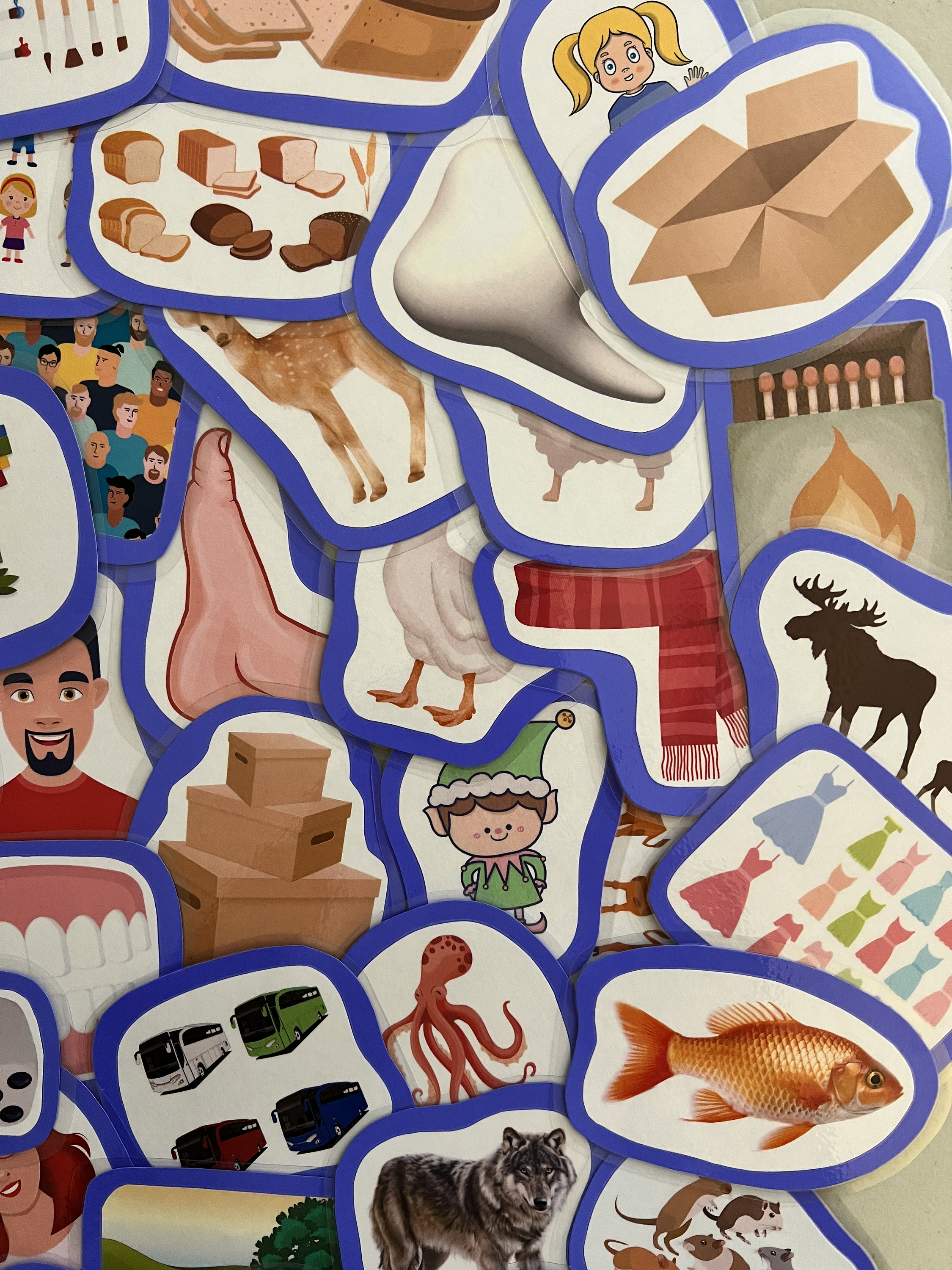 Irregular Plurals for Speech Therapy Laminated Flashcards 60 Total - Etsy