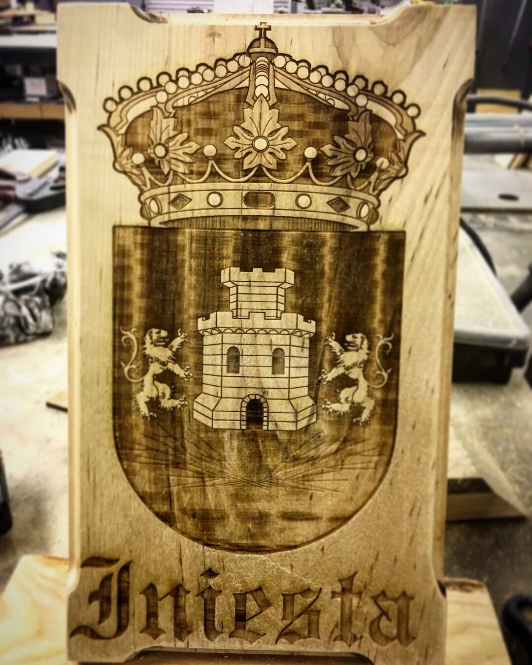 Custom Laser Engraved Family Crests - Etsy