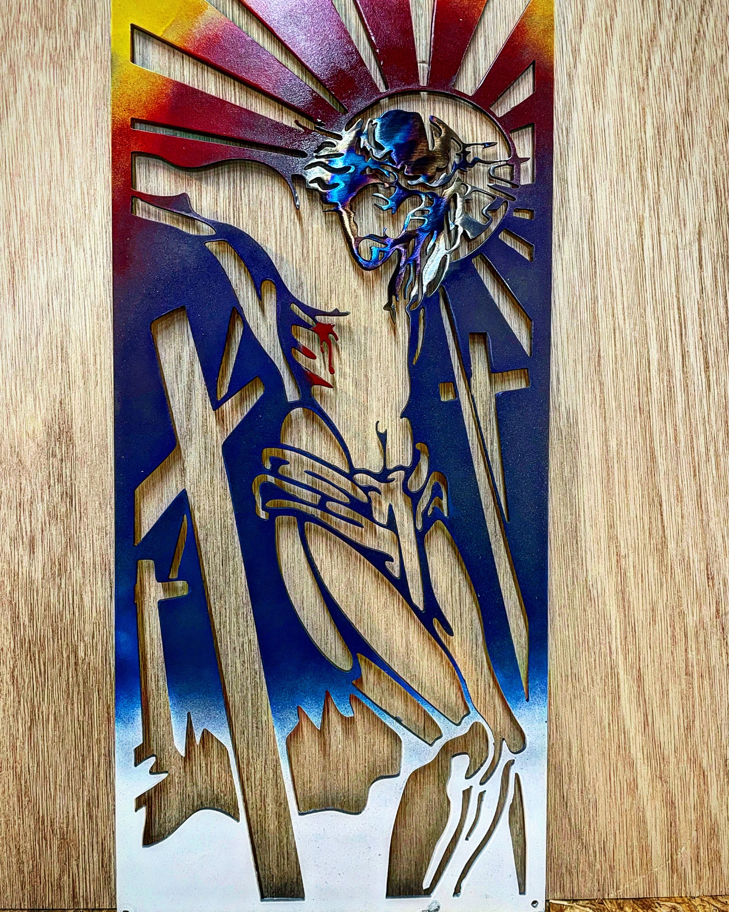 Custom Plasma Cut Jesus Art - Etsy
