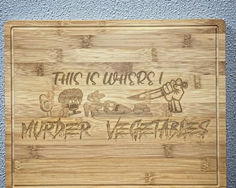 Custom Beat Your Meat Laser Engraved Cutting Boards - Etsy
