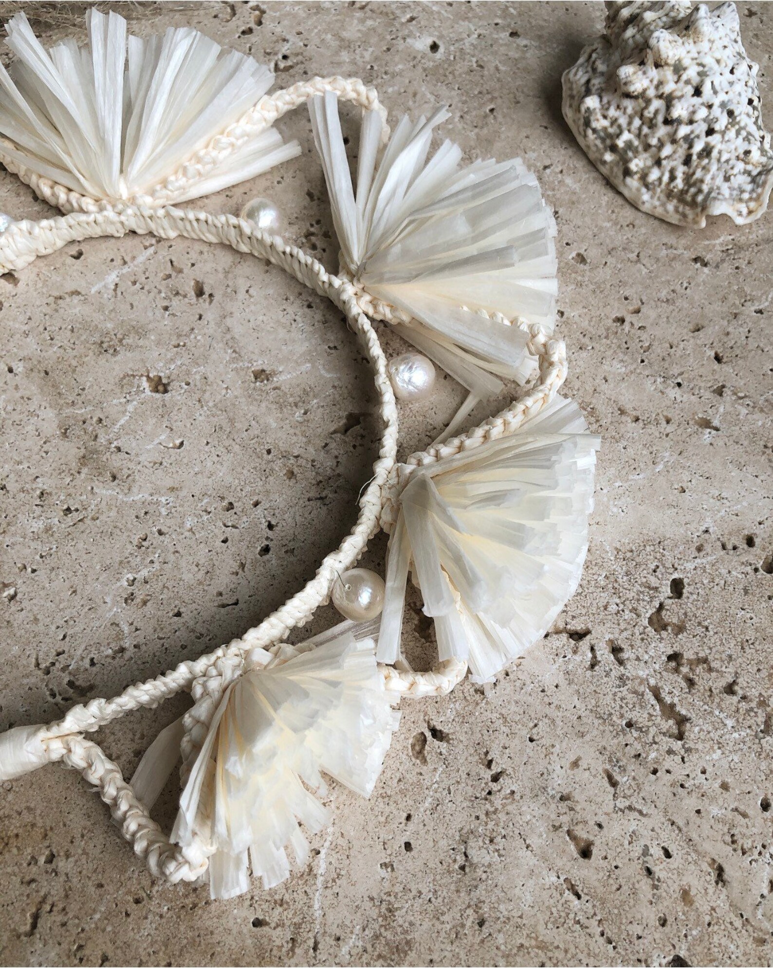 Boho Hair Band Women, Raffia Headband Wedding, Bohemian Hair ...