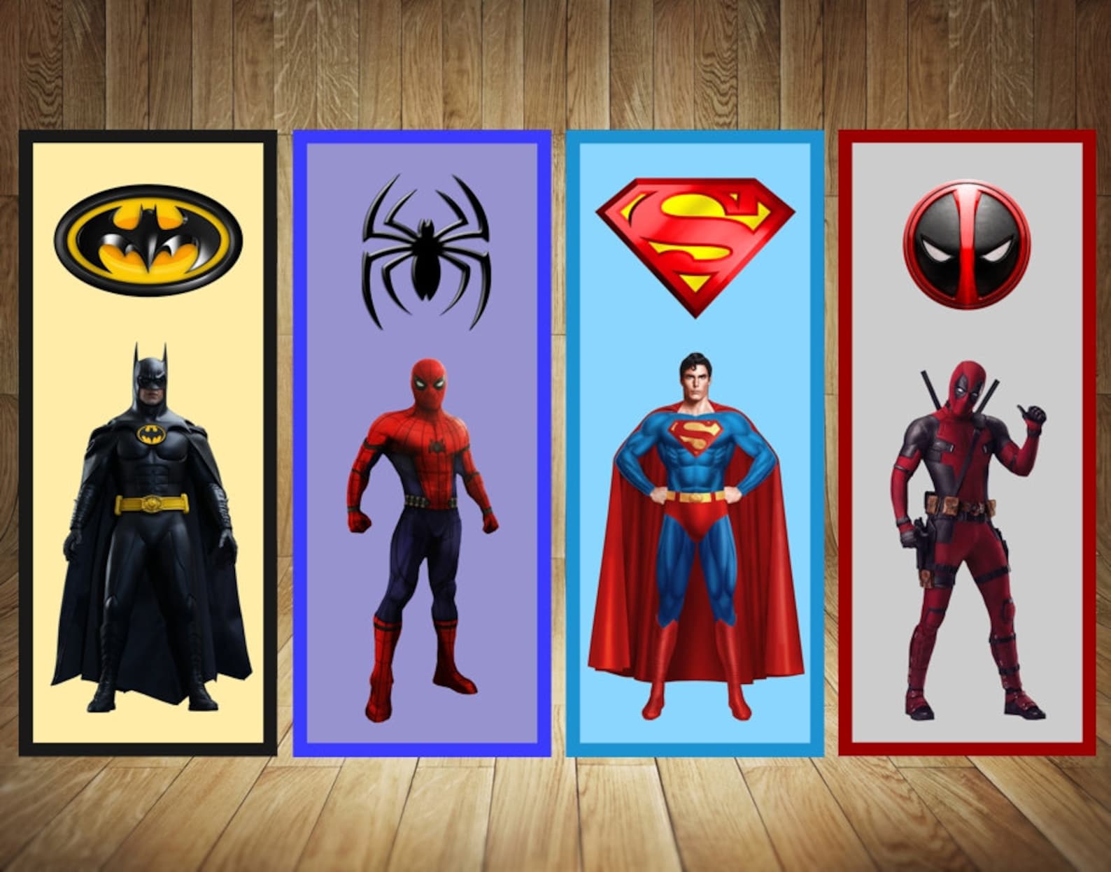 Superhero Bookmarks, Superhero Book, Superhero Printable, Hero ...