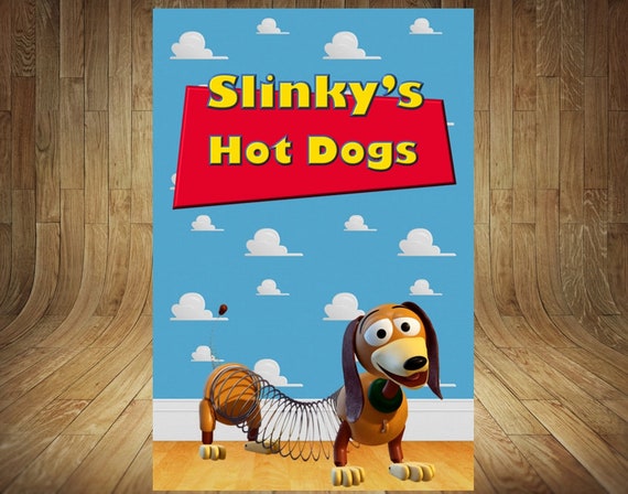 Toy Story Food Labels Toy Story Food Toy Story Sign Toy - Etsy