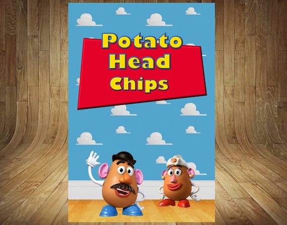 Toy Story Food Labels Toy Story Food Toy Story Sign Toy - Etsy