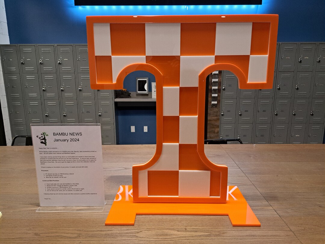 Tennessee Power T 2ft High - Etsy