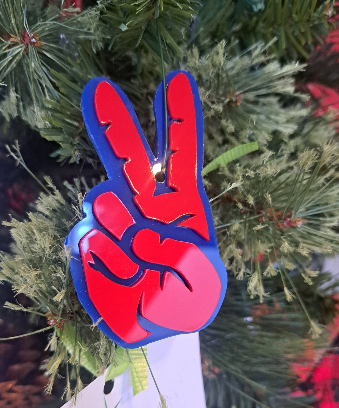 SMU Pony up Christmas Ornament Proper - Etsy
