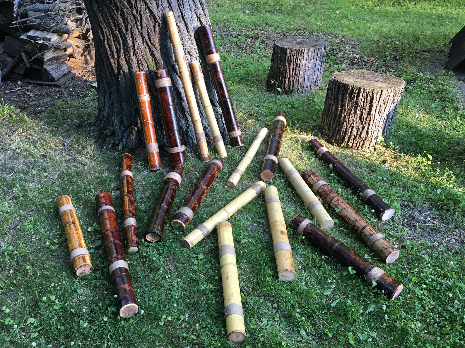Handmade Bamboo Rainstick NEW STOCK and DESIGNS - Etsy Canada