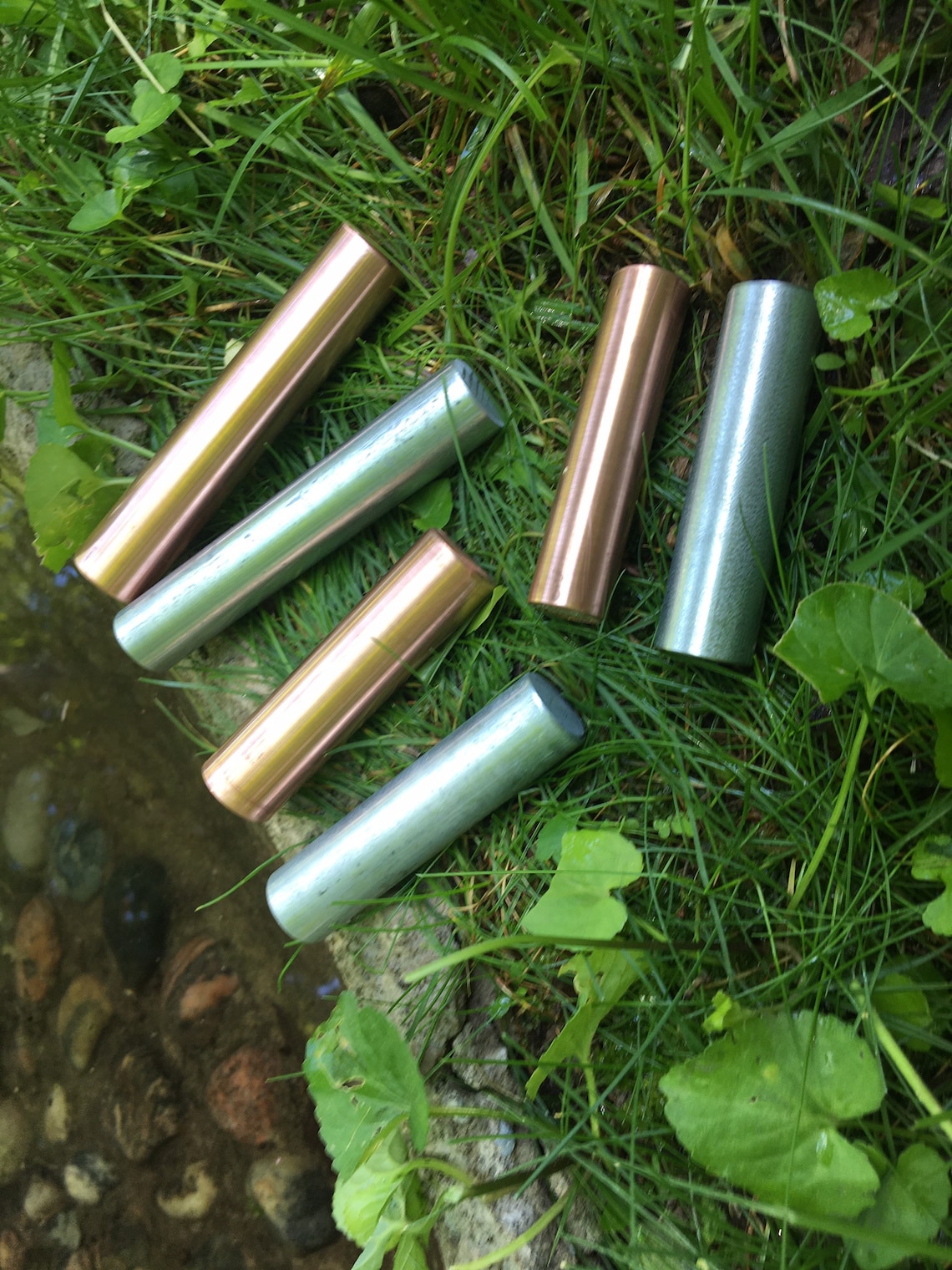 Pharaoh Rods 99.99% PURE Solid Copper & Zinc SALE back - Etsy