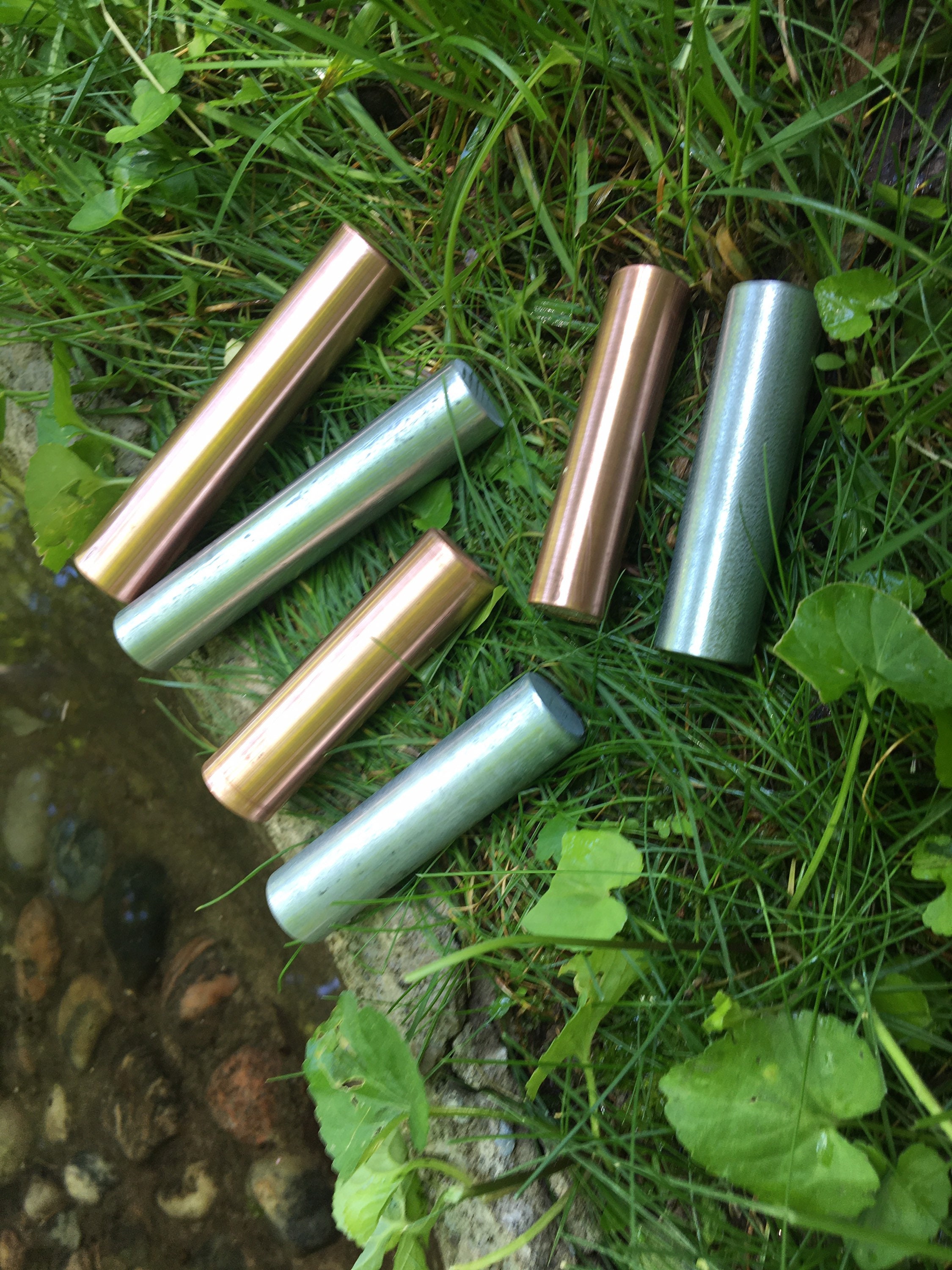 Pharaoh Rods 99.99% PURE Solid Copper & Zinc SALE back - Etsy