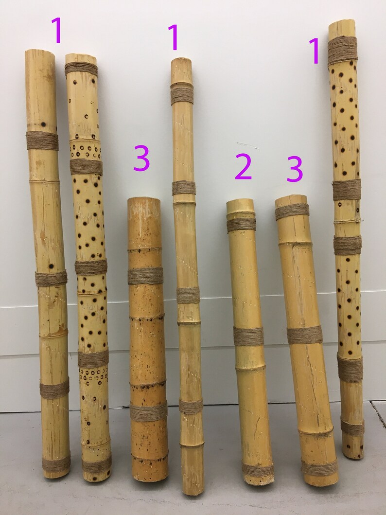 Handmade Bamboo Rainstick NEW STOCK and DESIGNS | Etsy