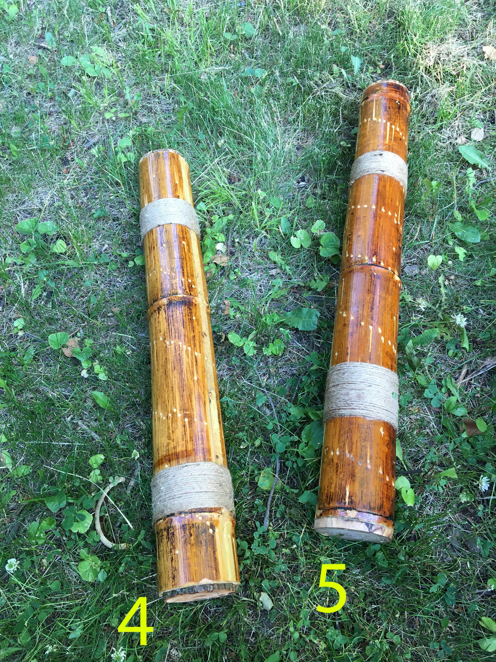 Handmade Bamboo Rainstick NEW STOCK and DESIGNS | Etsy