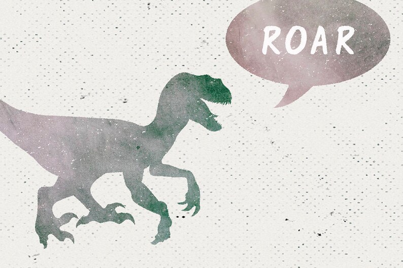 Roar Means I Love You Art Print (INSTANT DOWNLOAD) - Etsy