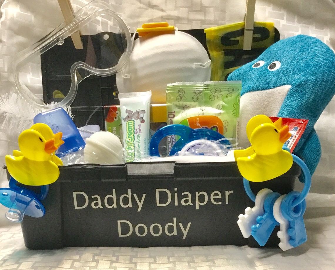 Daddy to Be Gag Baby Shower Gift,new Daddy Toolbox,call of Doody,daddy ...