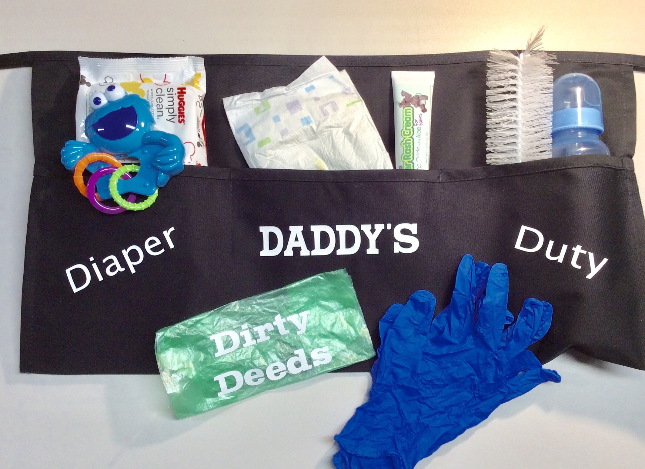 New Dad Gift,daddy Diaper Duty-,gag Gift,first Time Daddy,diaper Party ...