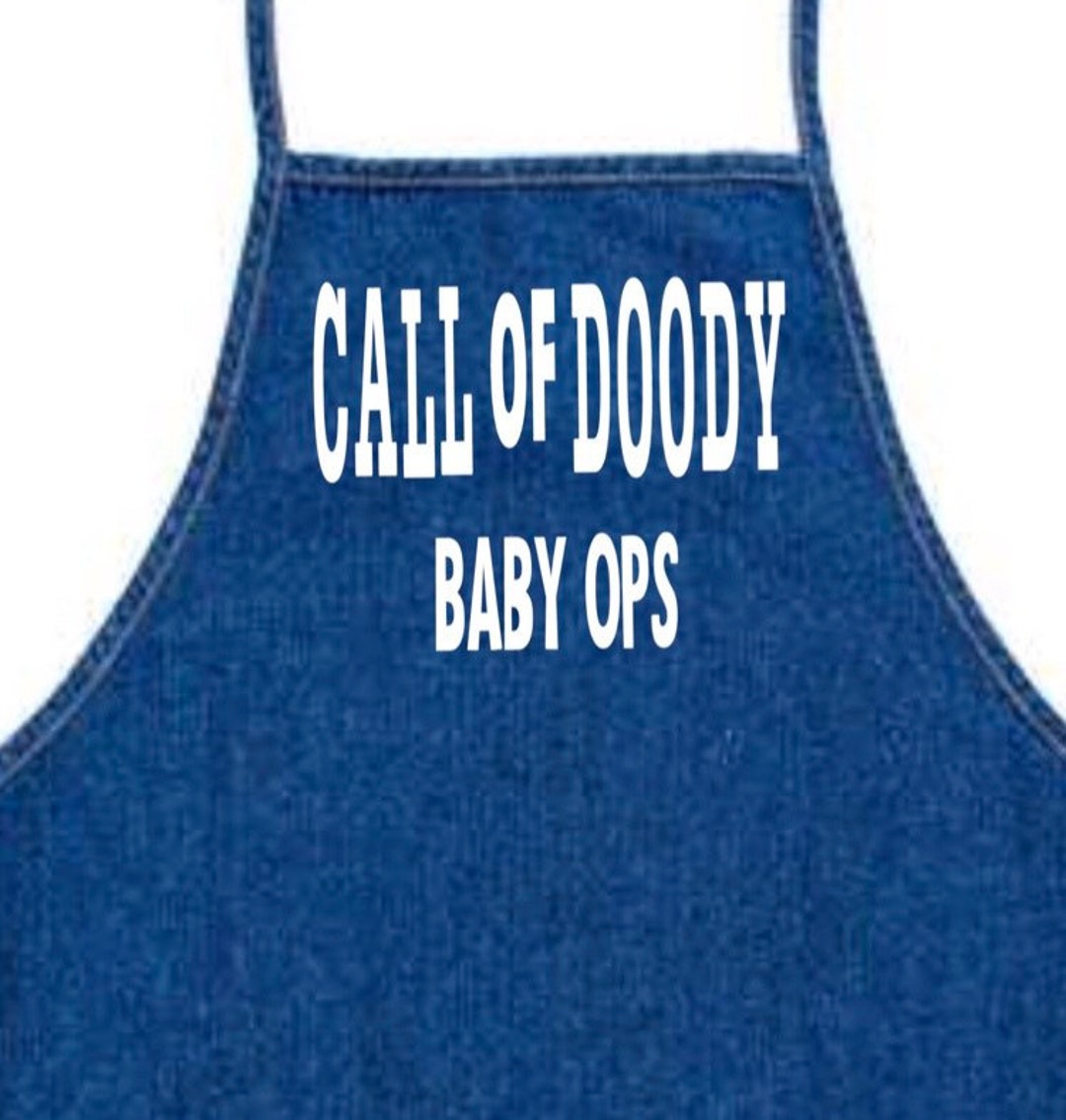 Daddy's Call of Doody Apron, New Dad,first Time Dad,baby Shower Gag ...