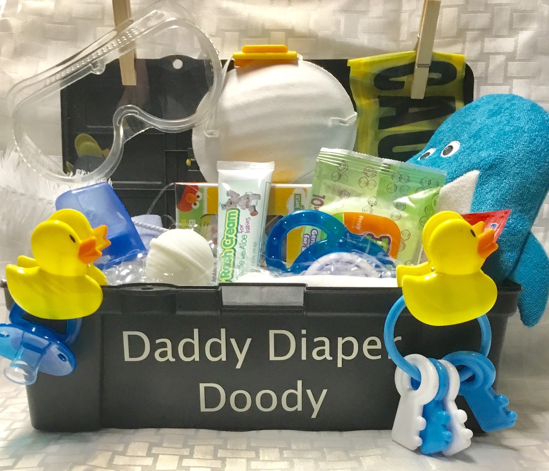Daddy to Be Gag Baby Shower Gift,new Daddy Toolbox,call of Doody,daddy ...