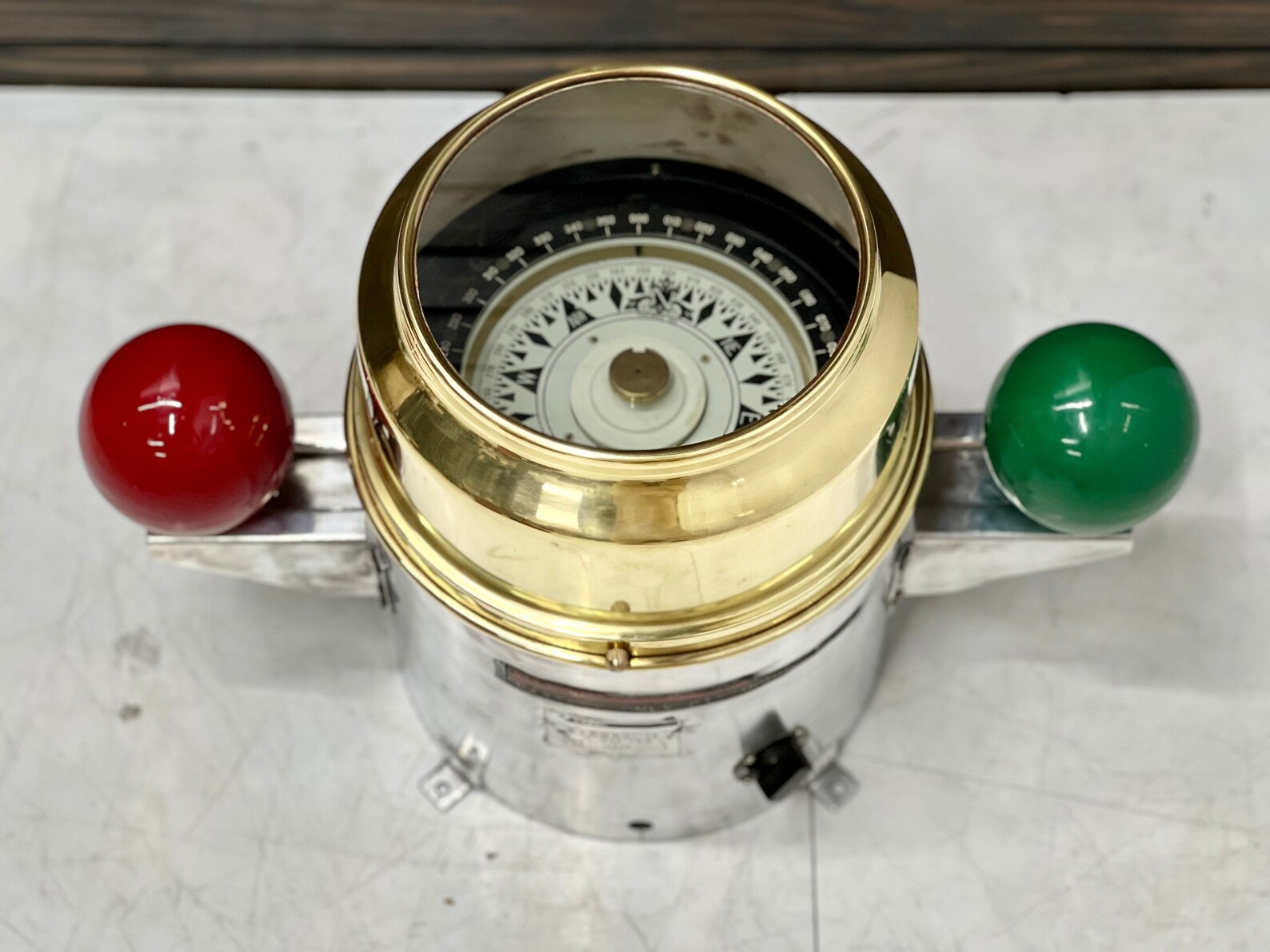 Tokimec Desktop Antique Refurbish Magnetic Binnacle Compass - Etsy